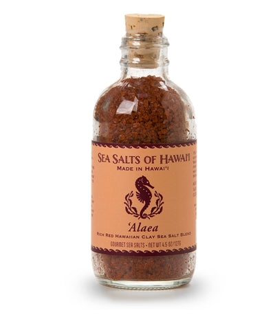 Alaea Rich Red Hawaiian Clay Sea Salt Blend - 4.5 ounce bottle – Sea ...