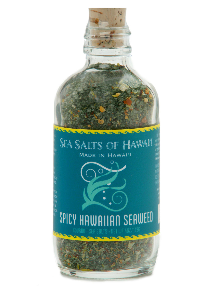 Spicy Hawaiian Seaweed Sea Salt - Sea Salts of Hawaii